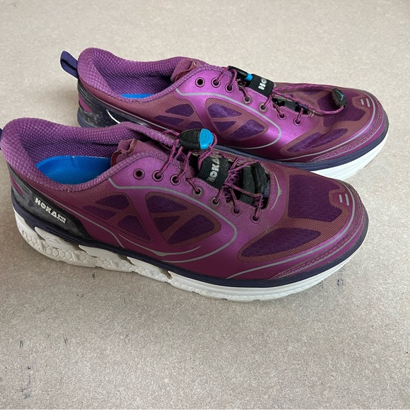 Hoka | Shoes | Hoka One One Womens 95 Purple Running Shoes Sneakers ...